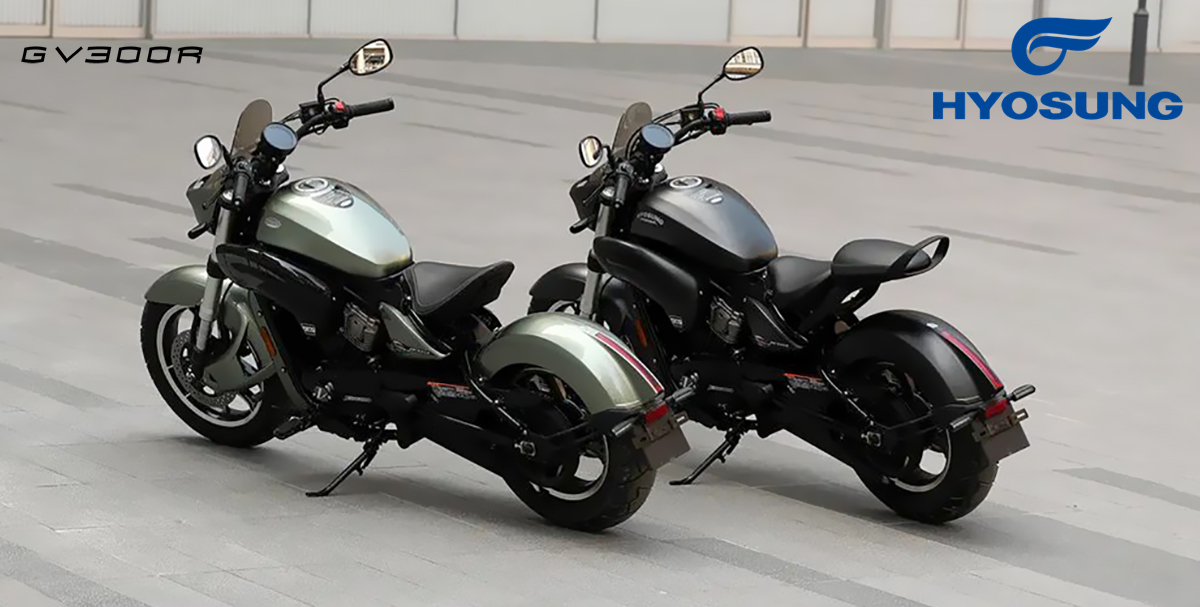 Hyosung GV300R moto thể thao kiểu dáng Bobber, nhiều công nghệ hiện đại giá hợp lý